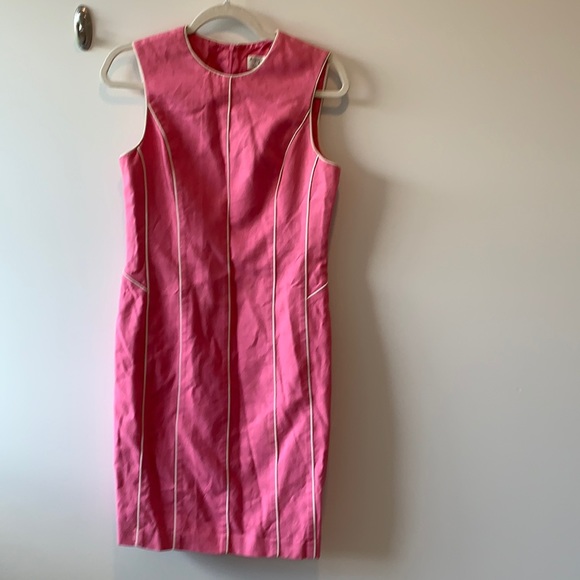 Dresses | Perfectly Pink Work Dress Is Simple Style But The Detailing ...